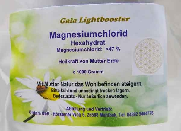 Magnesiumchlorid 1000g, Lebensfunke, 4,95
